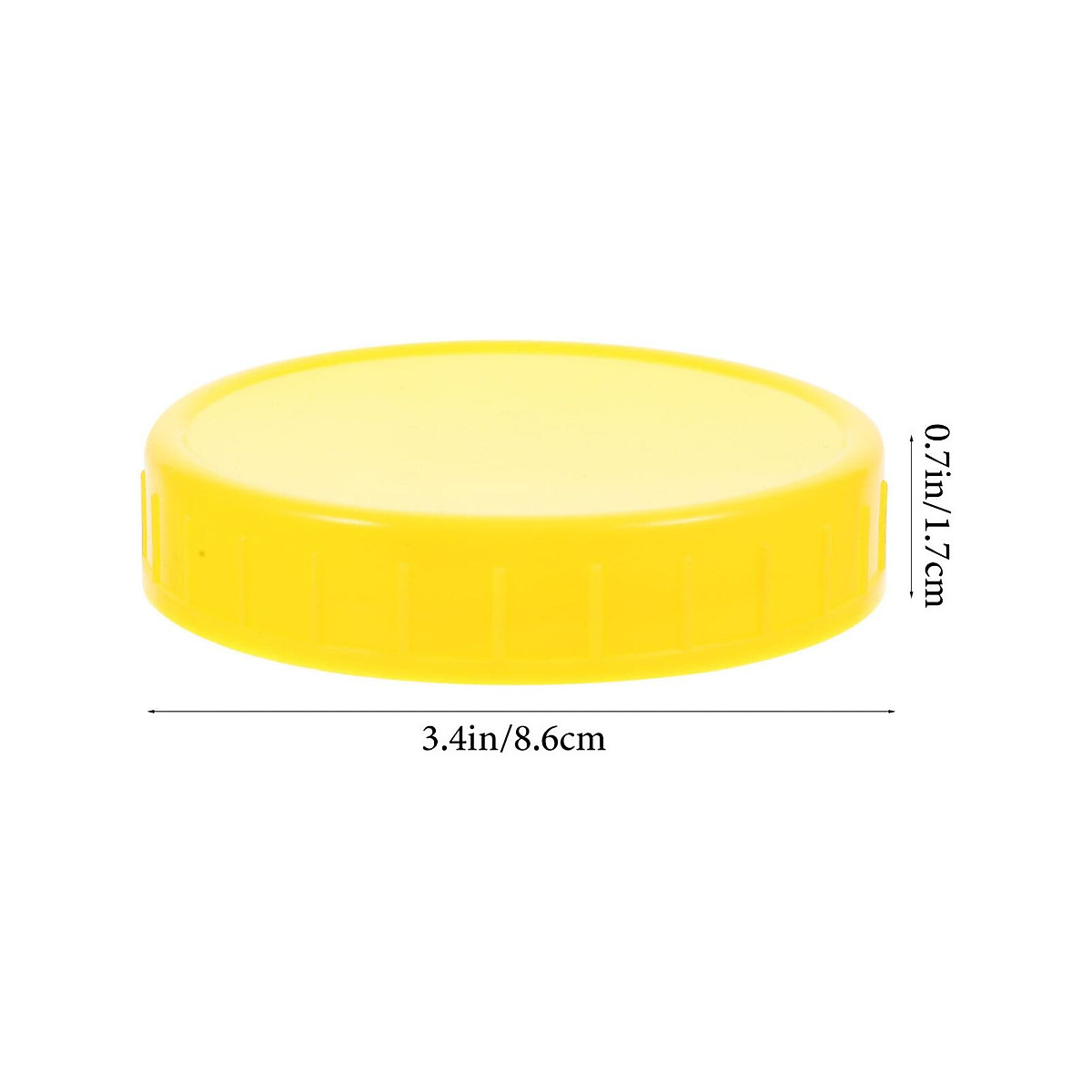 10pcs Plastic Jars Lids Reusable Covers Jar Supplies Sealed Bottle Covers Jar Lids Wide Mouth Bottle Lids Jar Lid Wide Mouth Sealing Jar Covers Vjars Lids