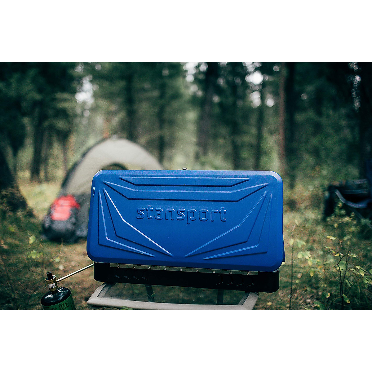 Stansport 2-Burner Regulated Propane Stove (203-93-50) 10" L x 18" W x 4" H