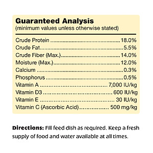 Ecotrition Essential Blend Food For Guinea Pigs, Resealable Bag, 5 lbs