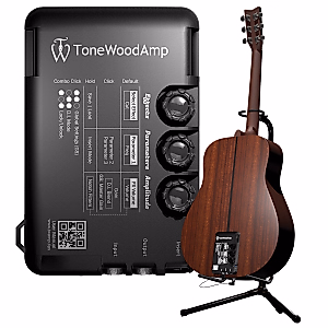 Acoustic Effects- No Amp Required! ToneWoodAmp SOLO Multi-Effect Processor for Acoustic-Electric Guitars (Right Handed)