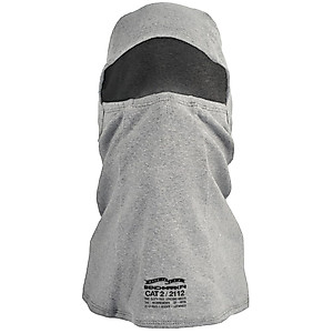 BENCHMARK FR Flame Resistant Lightweight Balaclava - Made in The USA (Light Gray)