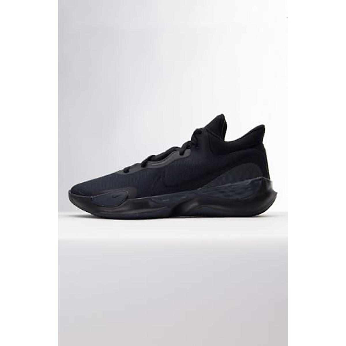 Nike Men's Renew Elevate III Basketball Shoes, Black/Black-Anthracite, 10.5 US