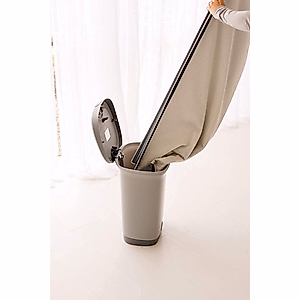 Easy Clean Up Pourable Splat Mat for Under High Chair, Waterproof Spill Mat Washable Non-Slip Floor Protector Splash Mat