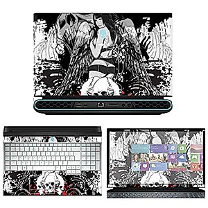 Decalrus - Protective Decal Skin Sticker for 2019 Alienware Area-51m AWAR51M (17.3" Screen) case Cover wrap ALarea51m_17-23