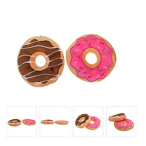 POPETPOP 2pcs Pet Plush Toys Dog pet Biting Toy Small Puppy chew Pet Supplies Teething Toys for Puppies Puppy Dental Toy Pet Plaything Puppy Toy Pet Chew Toy Sound Toy Filling pp Cotton