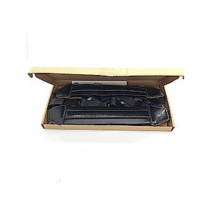 Rayzm Saxophone Strap, Universal Double Shoulder Leather Strap for Sax, Adjustable Padded Harness Strap for Alto Tenor Soprano Baritone Saxophone (Large Size)