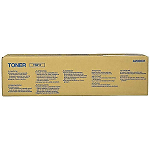 Konica-Minolta Genuine OEM Brand Name KMBS Toner Cartridge for Bizhub 223/283 A202031 (17.5K Yield) TN217