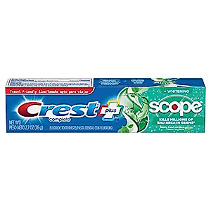 Crest Complete T/P White Scope Mint 2.7oz (2 Pack)
