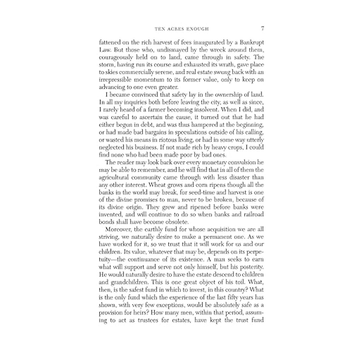 Ten Acres Enough: The Classic 1864 Guide to Independent Farming