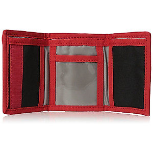 LEGO Trifold Wallet, Kids Unisex Wallet for Boys and Girls, with Clear ID Window, Card and Cash Pockets and Secure Hook and Loop Closure, Ninjago Team