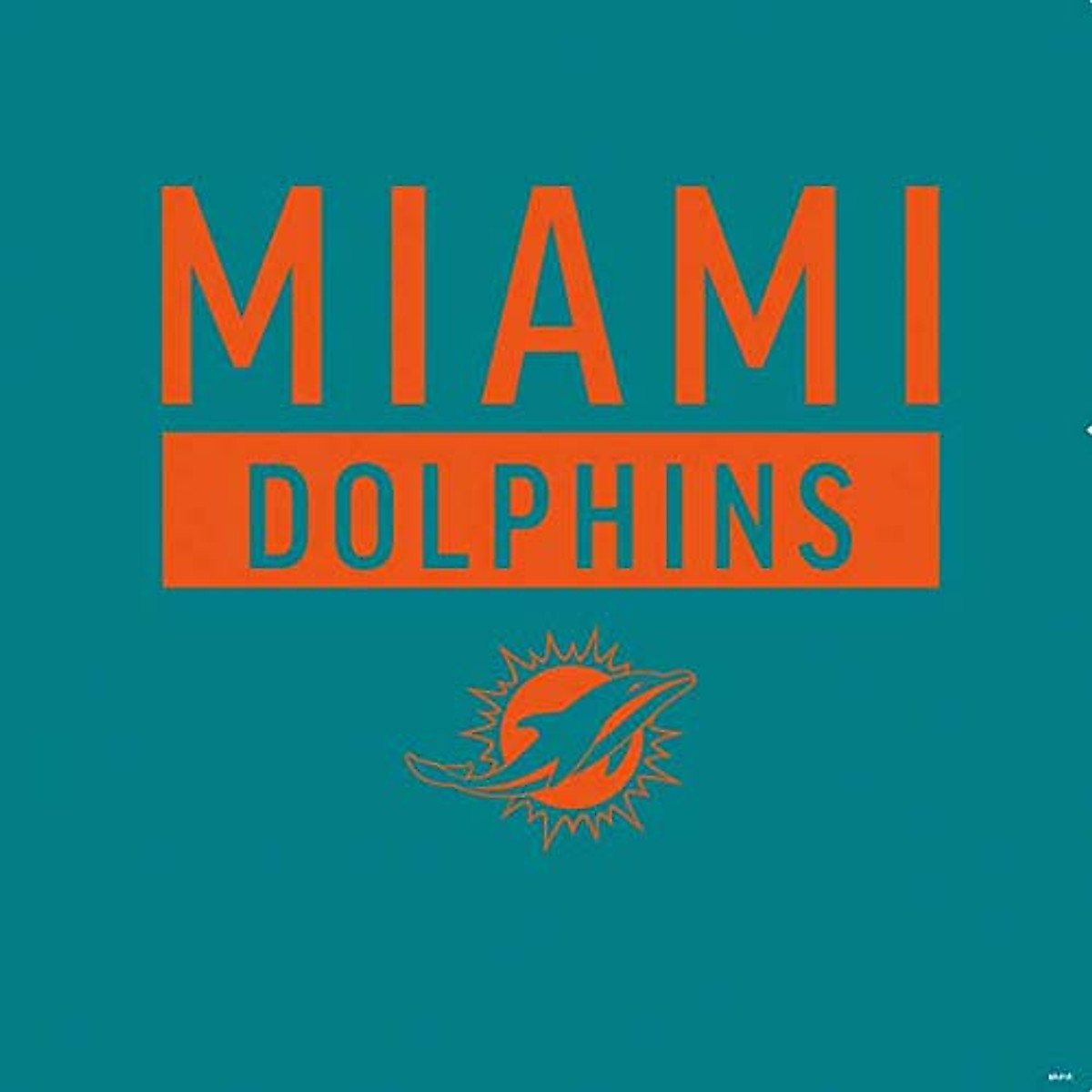 Skinit Decal Gaming Skin Compatible with PS4 Controller - Officially Licensed NFL Miami Dolphins Teal Performance Series Design