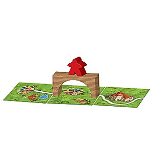 Carcassonne Bridges, Castles & Bazaars Board Game EXPANSION - New Paths and Auctions Await! Medieval Strategy Game for Kids and Adults, Ages 7+, 2-6 Players, 50 Minute Playtime, Made by Z-Man Games