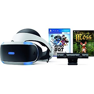PlayStation VR - ASTRO BOT Rescue Mission + Moss Super Bundle: PlayStation VR headset, PlayStation Camera, Demo Disc 2.0, ASTRO BOT Rescue Mission + Moss