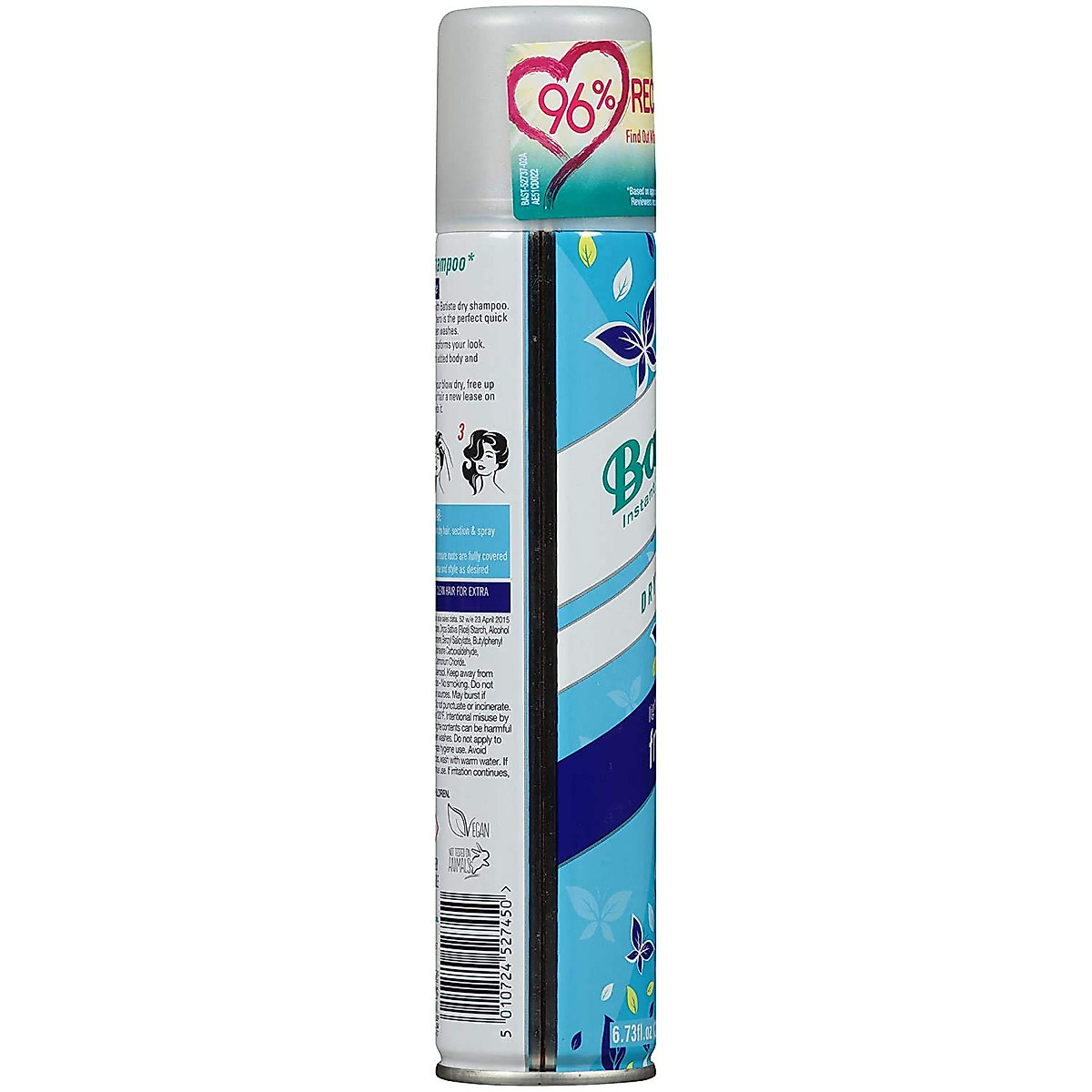 Batiste Dry Shampoo, Fresh 6.73 oz (Pack of 4)