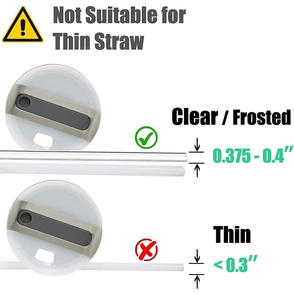 4 Pack Spill Stopper for Stanley 40oz | 30oz Tumbler, Silicone Leak Stopper for Stanley Cup Quencher H2.0 Flowstate Tumbler for Stanley Cup Accessories