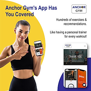 Anchor Gym Body Weight Resistance Strap Comfortable and Adjustable for Full-Body Workouts