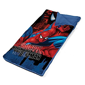 Marvel Spiderman Slumber Bag Set, Multicolor, 30x54
