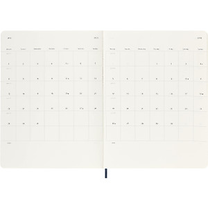 Moleskine Classic 18 Month 2022-2023 Weekly Planner, Soft Cover, XL (7.5" x 9.75"), Sapphire Blue