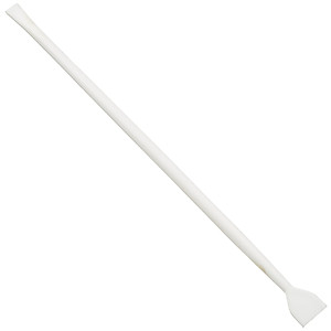 United Scientific 81411 Plastic Policeman Spatula, 241.3mm L, 6mm Diameter (Pack of 12)