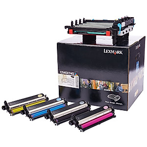 Lexmark C540X74G Black & Color Imaging Kit