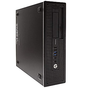 HP ProDesk 600G1 Desktop Computer PC, Intel i5 Quad Core Gen 4, 16GB DDR3 RAM, 4TB HDD Hard Drive, 1080p Webcam, New 23.6" FHD LED Monitor, RGB Keyboard and Mouse, Win 10 Pro (Renewed)