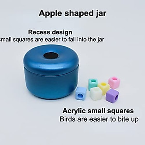 Parrot Puzzle Toys, Trick Prop Training Education Interactive Toys for Parakeets, Conures, Cockatiels, Budgies, Lovebirds Bird Intelligence Training Toy for Small and Medium Birds