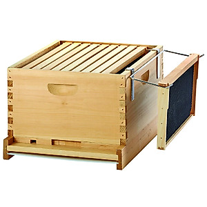 Little Giant® Metal Bee Frame Holder | Attachable Beehive Frame Rest for Beekeeping | Hive Rest | Hive Frame Holder | Beekeeping Supplies