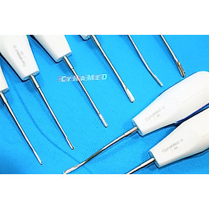 New Dental Luxating Elevators 8 Pcs Luxating Root Elevators Dental Instruments