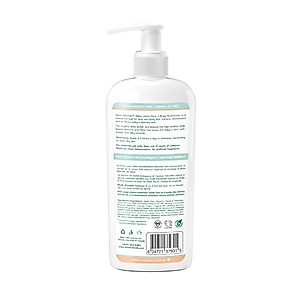 Aleva Naturals Daily Soothing Moisturizer | For Sensitive Dry Skin | Face and Body Lotion | Made with Natural and Organic Ingredients | for Babies and Toddlers - 8 fl. oz / 240ml