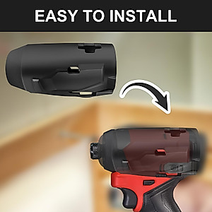 1pcs 49-16-2553 Impact Protective Boot for Milwaukee M12 Fuel 1/4in Stubby Impact Driver 2553-20 & 2552-20