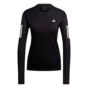 adidas Women's Own The Run Long-Sleeve, Black, Medium