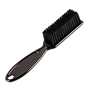 Broken Hair Cleaning Brush Retro Oil Head Brush Hairdressing Tool Soft Hair Brush Haircut Small Brush Stuff for Womens Hair (Black, One Size)