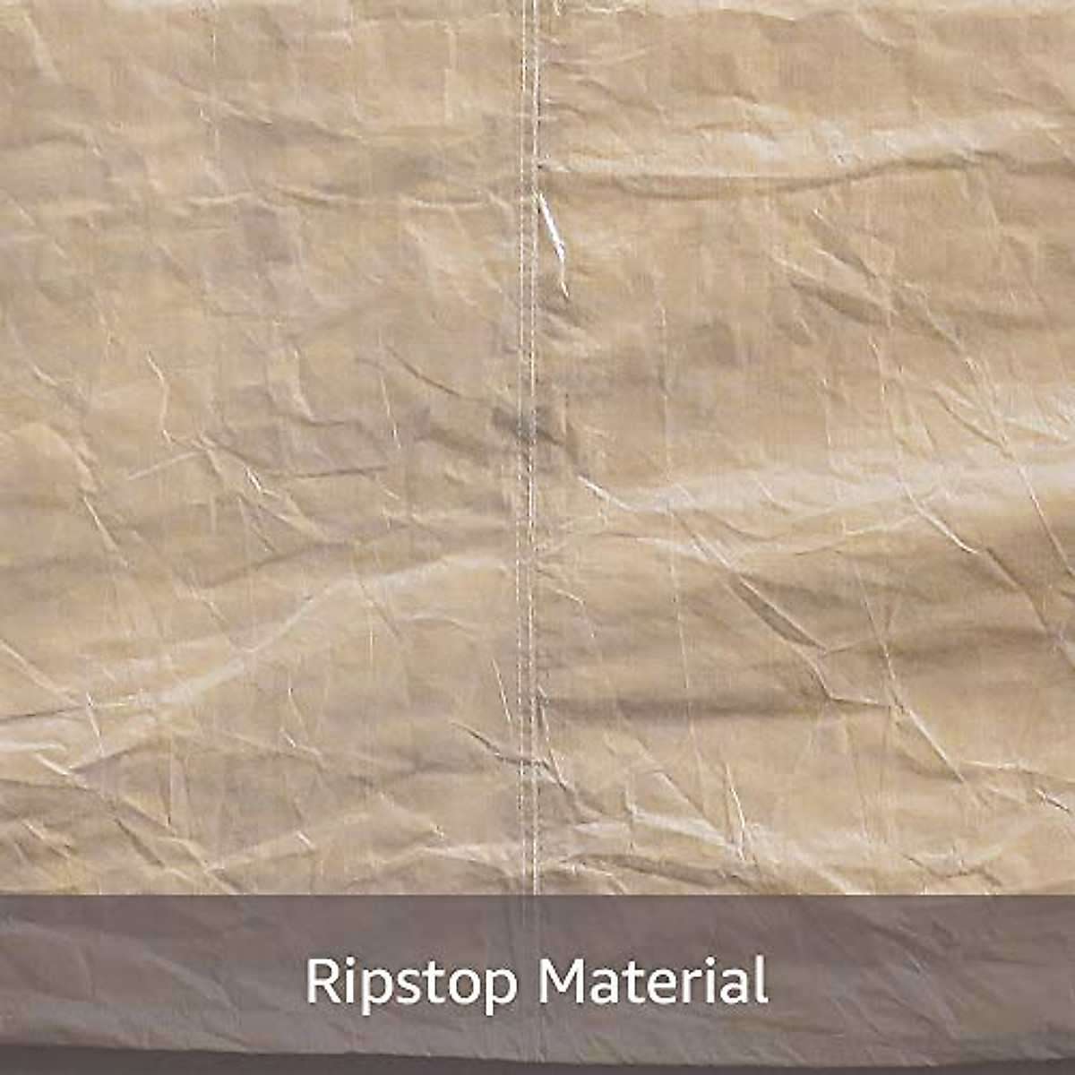 Verano Garden Patio Furniture Covers ， Waterproof Outdoor Couch Cover ， Polyester Dust-Resistant,Beige (Middle(79" L x 27" W x 16" H))