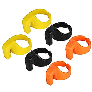 YEmirth 6Pcs/Set Thread Cutter Ring Finger Blades Home Thimble Sewing Handcraft DIY Tools Finger Cutting Sewing Cutting