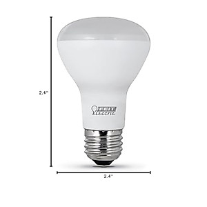 Feit Electric LED R20 Medium E26 Base Light Bulb - 45W Equivalent - 10 Year Life - 450 Lumen - 2700K Soft White - Dimmable | 2-Pack