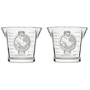 BrewGlobal Rhinoware Shot Glass - Double - 2- Count