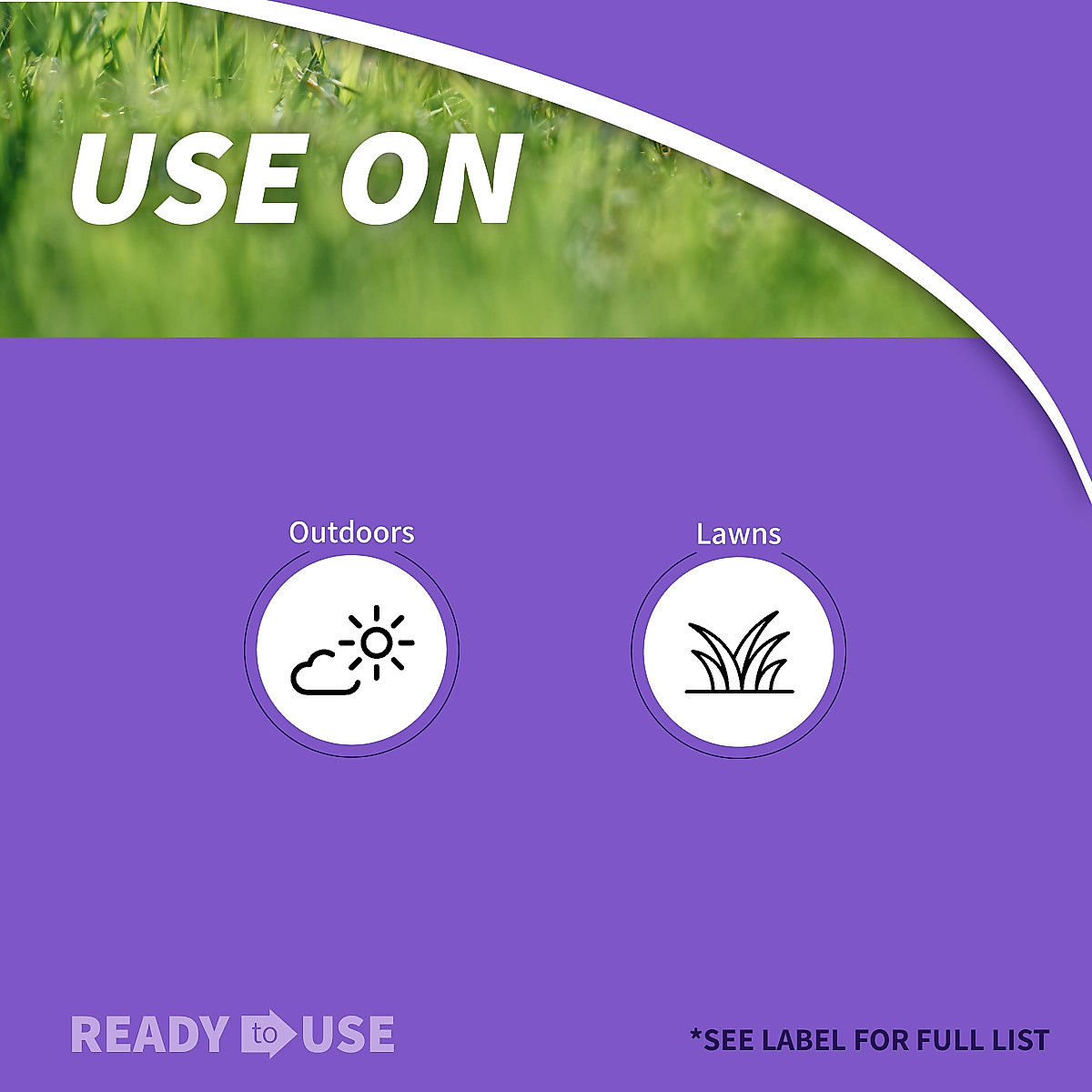 Bonide Weed Beater Plus Crabgrass & Broadleaf Weed Killer, 128 oz Ready-to-Use Spray, Fast-Acting Control for Broadleaf Weeds