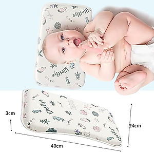 HEGABABY Baby Pillows for Sleeping,Baby Pillow Breathable Set for Infants & Toddlers 16X10IN