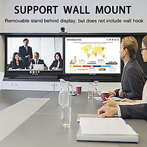 AOYODKG 20 inch PC Monitor, Professional Thin Computer Monitor with TN Panel and Blue Light Settings, 75Hz HD LED Monitor, Desktop Monitor with HDMI and VGA Port for Home Office, Machine Black