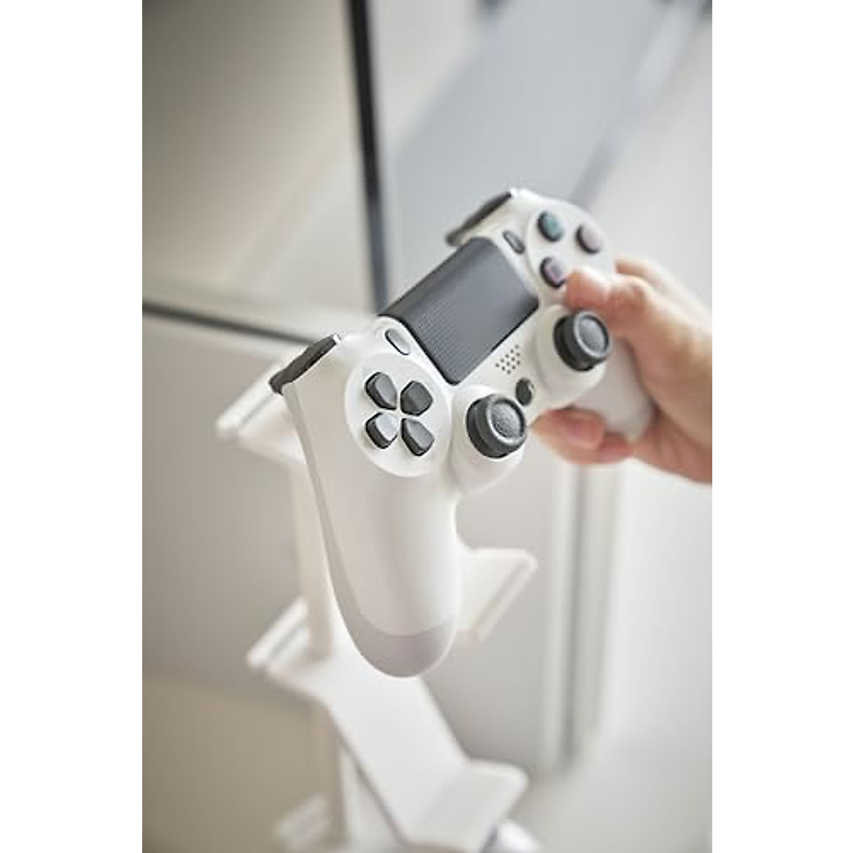 Yamazaki Home Smart Universal Adjustable Game Controller Stand/Controller Holder - Steel