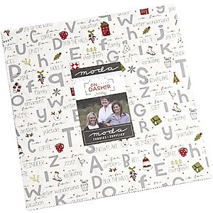 Moda Fabrics On Dasher Layer Cake by Sweetwater 55660LC