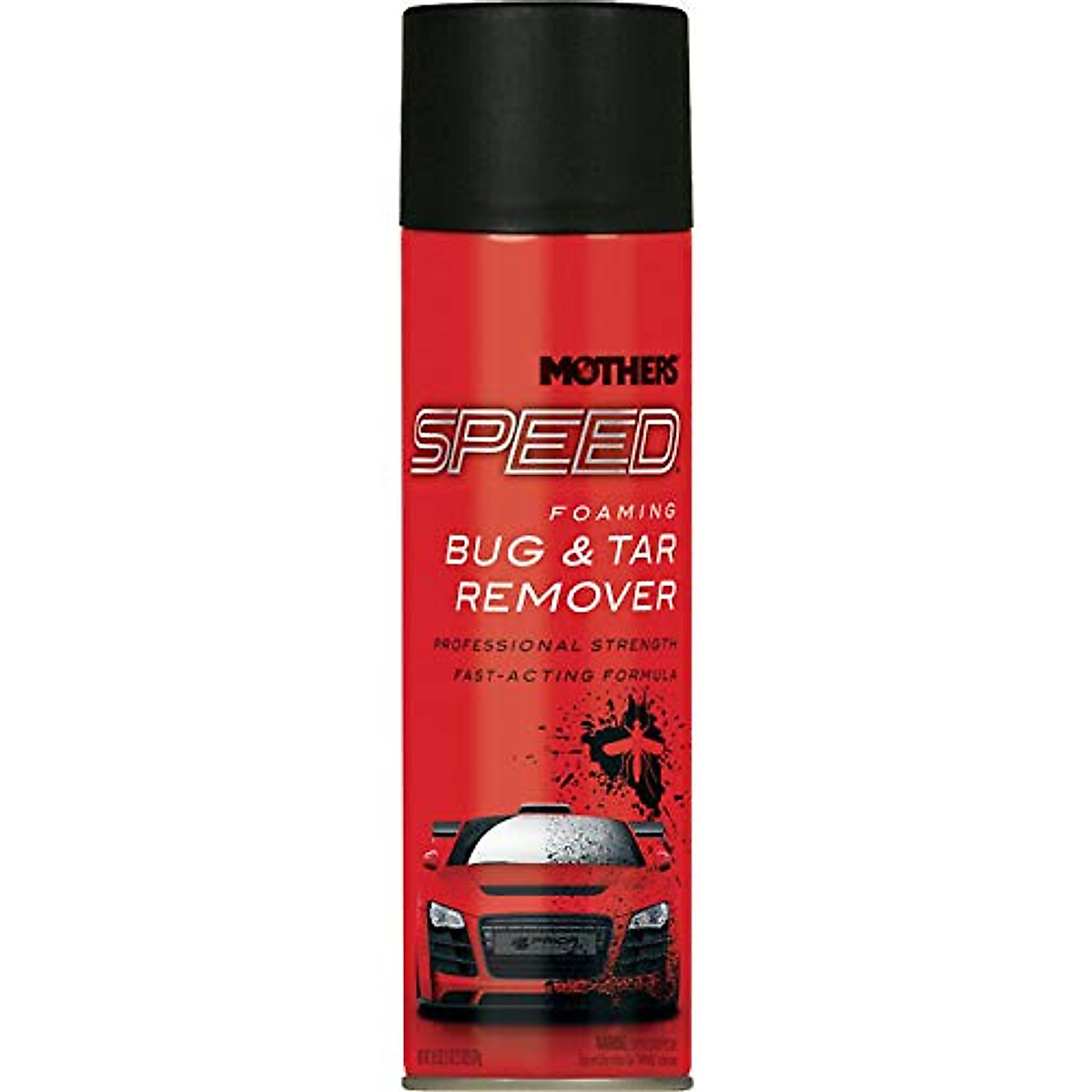 Mothers 16719 Speed Foaming Bug & Tar Remover Aerosol, 18.5 oz.