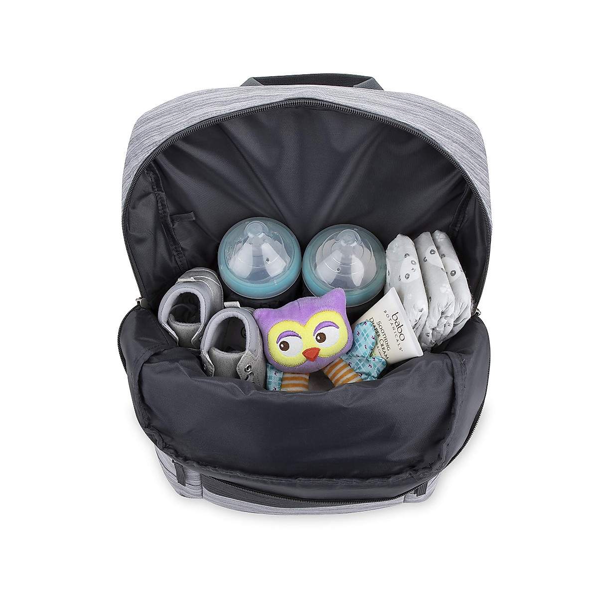 Eddie Bauer East Sound Diaper Backpack, Grey
