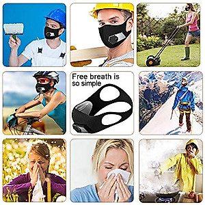 Personal Smart Electric Air Face Mask,Reusable Wearable Air Purifiers Mask,With Fan for Air Supply, Used for Cycling,Running, Weeding, Outdoor Sports