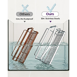 ODesign Adhesive Shower Caddy No Drilling with Soap Dish 3 Tiers Stainless Steel Shower Organizer for Shampoo Conditioner Bathroom Organizer Accessories with Removable Hooks Wall Mounted - RUSTPROOF