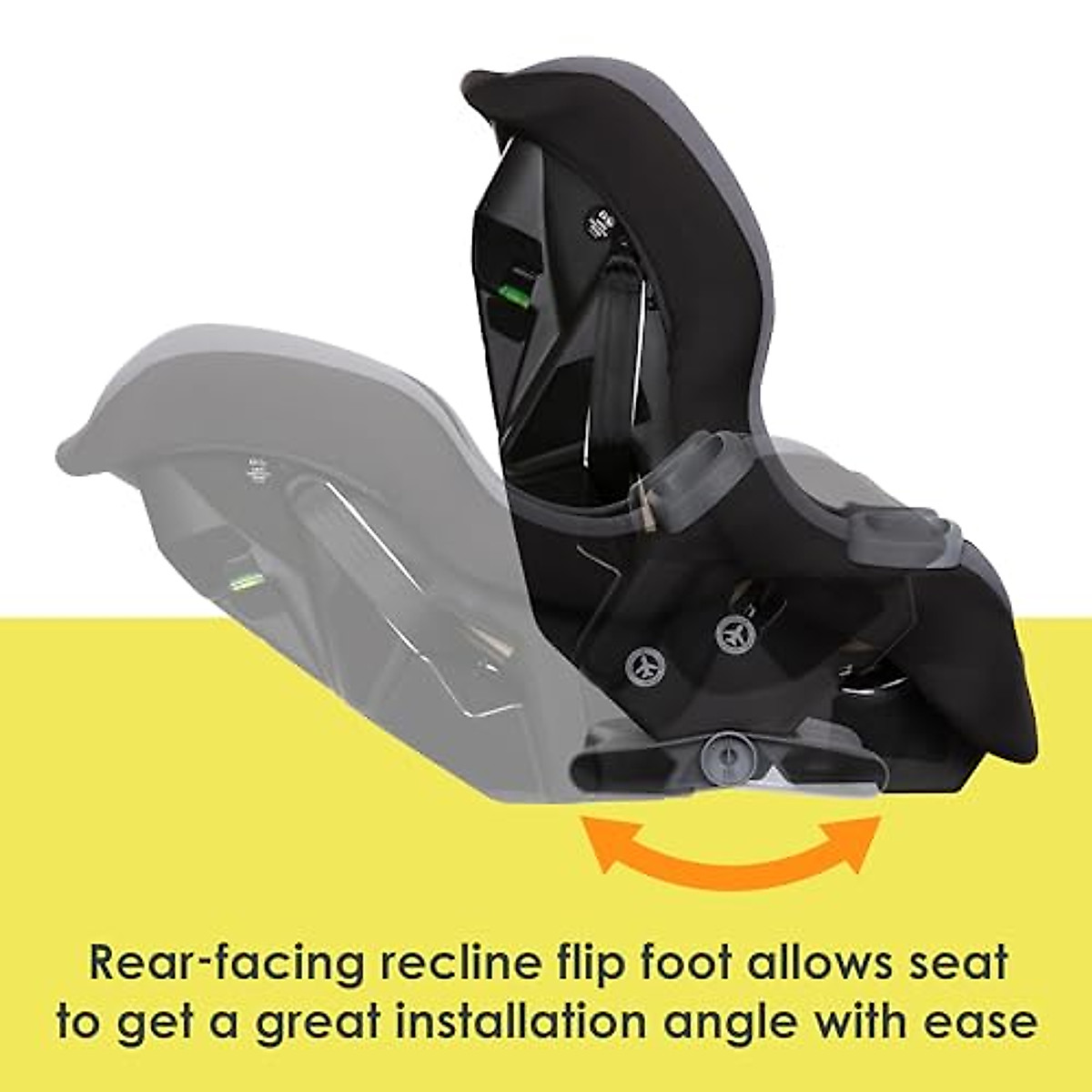 Baby Trend Trooper 3-in-1 Convertible Car Seat, Dash Black