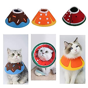 PASNMKvn Gentle and Versatile Recovery Cone Collar for Small Dogs Puppies and Cats in Need of Comfortable Rest and Fast