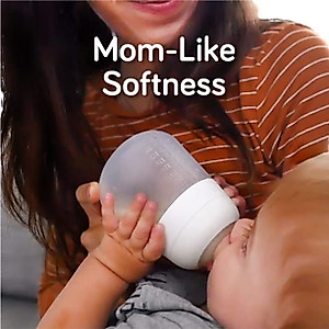 Nanobebe 2-Pack Silicone Medium-Flow Nipples