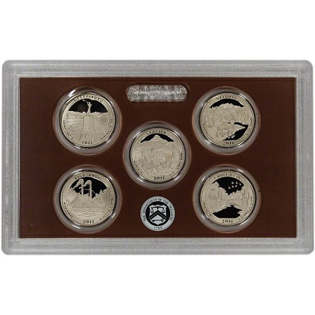 2011 S US Mint Quarters Proof Set OGP