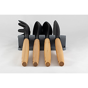 SOL - Silicone Utensil Rest with Drip Pad for Multiple Utensils, Heat-Resistant, BPA-Free Spoon Rest & Spoon Holder for Stove Top, Kitchen Utensil Holder for Spoons, Ladles, Tongs & More - by Sol